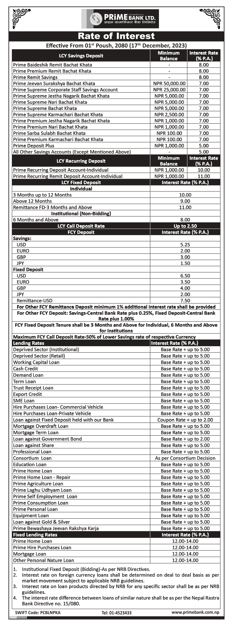 Prime Commercial Bank